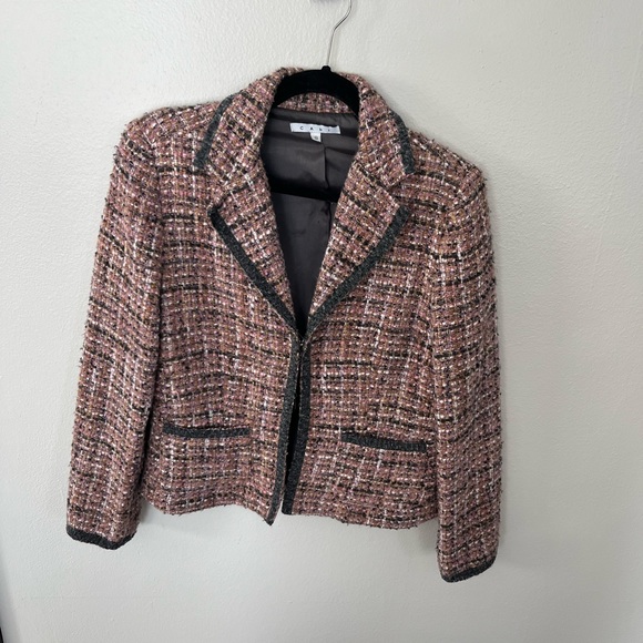 CAbi | Jackets & Coats | Cabi Tweed Blazer 8 | Poshmark